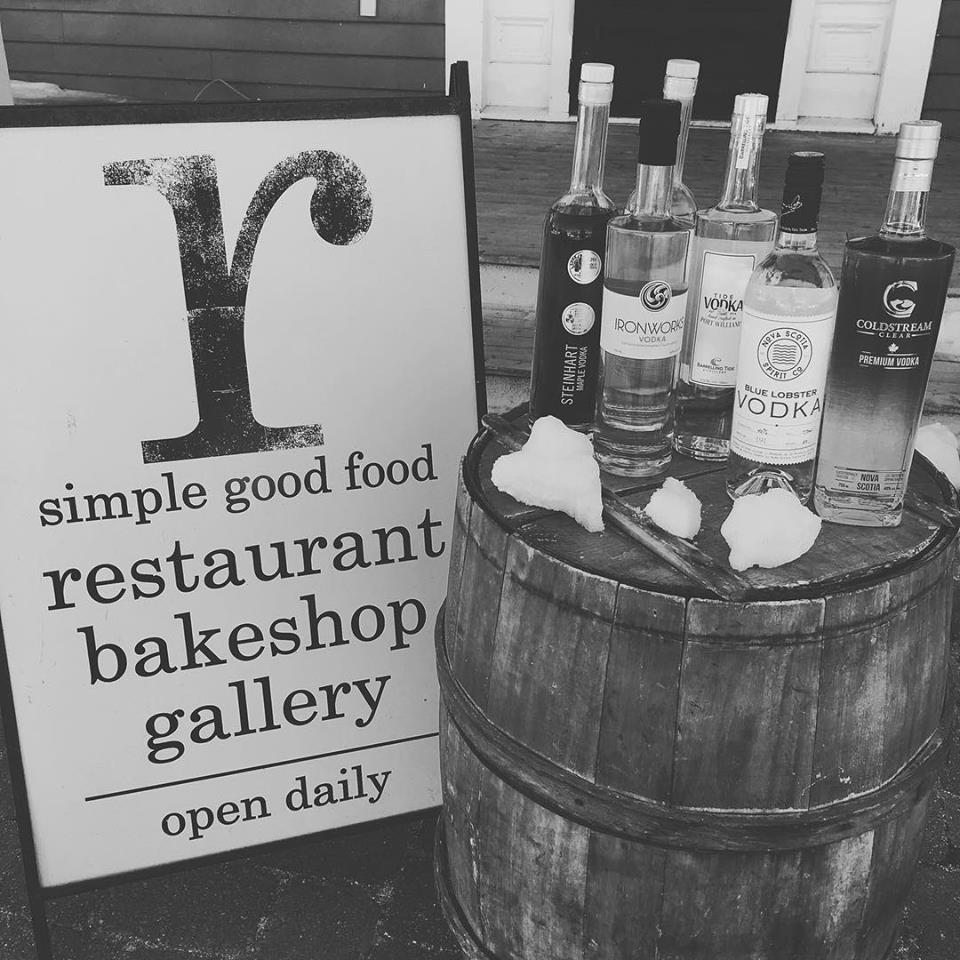 rhubarb vodka fire and ice | Taste of Nova Scotia